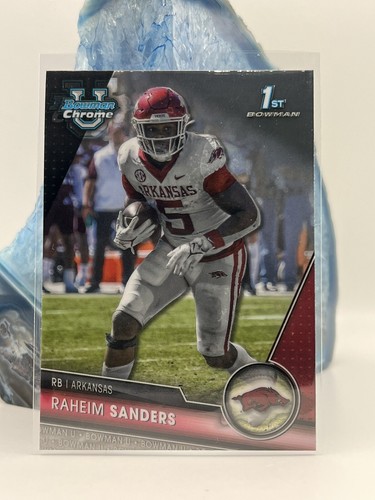 2023 Bowman Chrome U - Raheim Sanders - Base Bowman 1st 🔥 | eBay