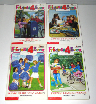 Lot of 4 Friends 4-Ever books TPB Deirdre Corey #2 3 6 7 | eBay