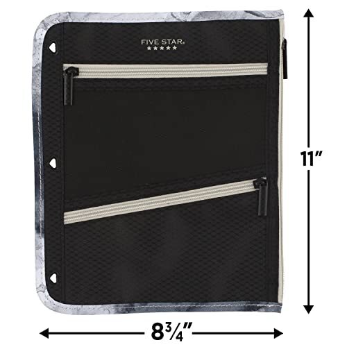 Five Star Zipper Pouch, Pencil Pouch, Pencil Case, Fits 3-Ring Binder ...