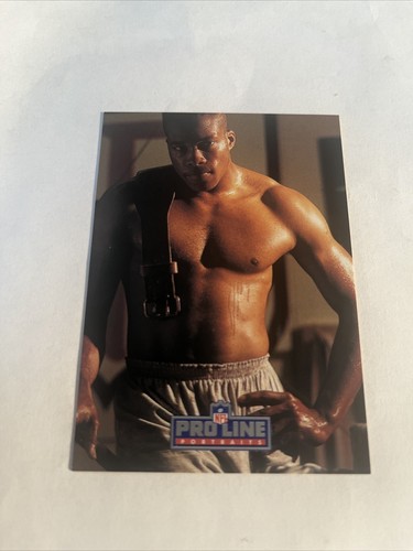 1991 NFL Pro Line Portraits Reggie Barrett #275 Detroit Lions UTEP ...