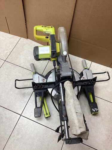 TSS102L Ryobi 10" Slider Compound Miter Saw With Lazer LOCAL PICK UP ...