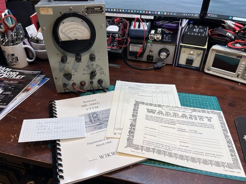 Sentinel Electronics ME-26D/U Vacuum Tube Multimeter -refurbished and ...