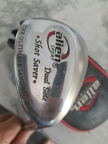 ALIEN SPORT DUAL SOLE SHOT SAVER LOB WEDGE, SANDWEDGE, 60' LOFT, RIGHT ...