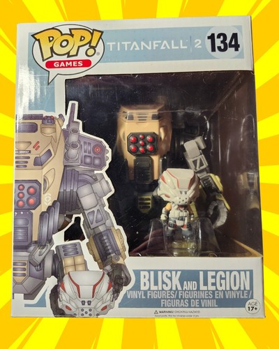 Funko Pop! Vinyl 6 in: Titanfall 2 - Kuben Blisk (w/ Legion) (6 inch ...