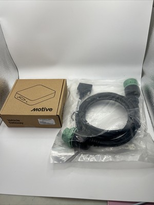 Motive Vehicle Gateway LBB-3.6.4CA-U & 9-Pin Cable Cord 3003-R01 Fleet ...