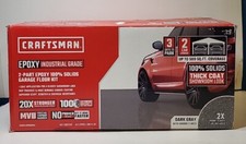 Craftsman Solids MVB 2-Part Light Gray Garage Floor Epoxy Kit ...