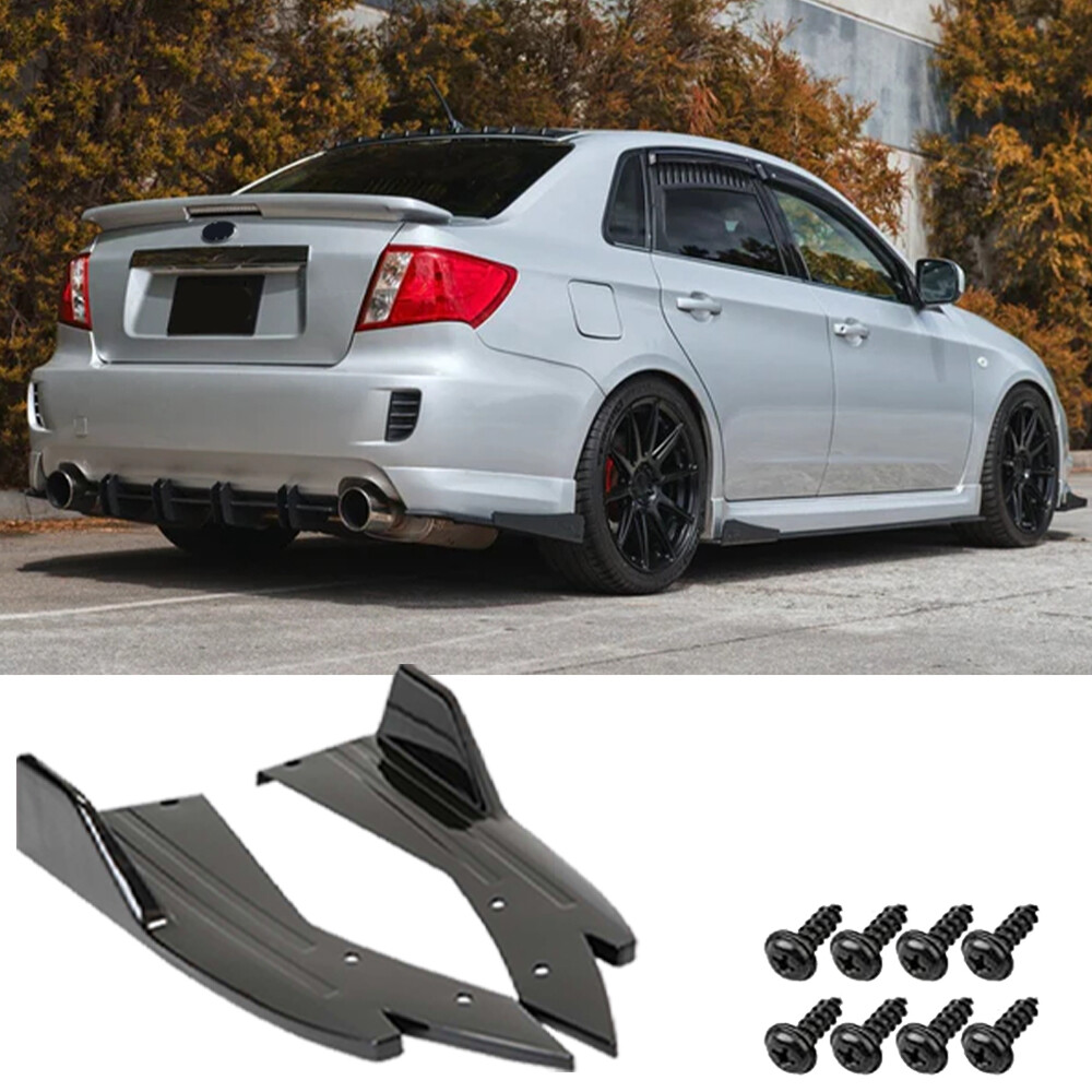 For Subaru Impreza WRX/STI RS Rear Spats Bumper Spoiler Diffuser ...