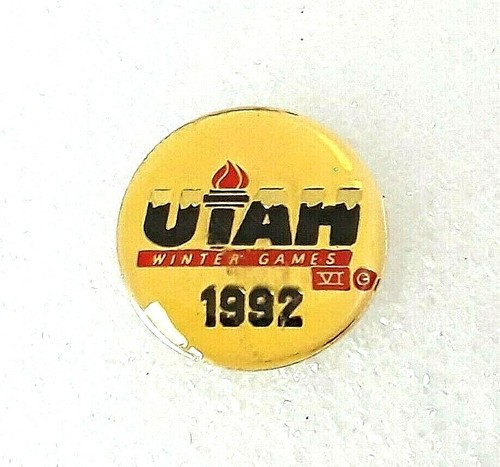 1992 Utah Winter Games VI Lapel Pin | eBay