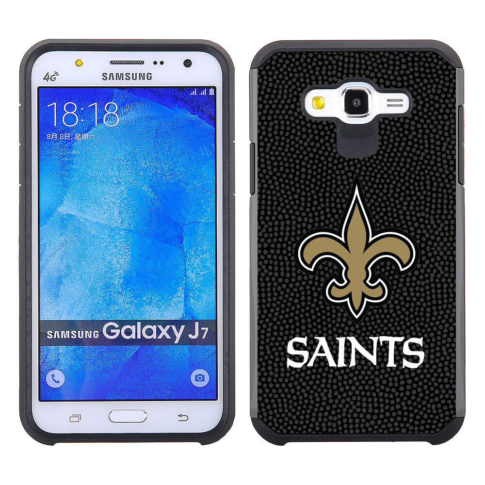GW NFL New Orleans Saints Textured Hybrid Case For Samsung Galaxy J7 ...
