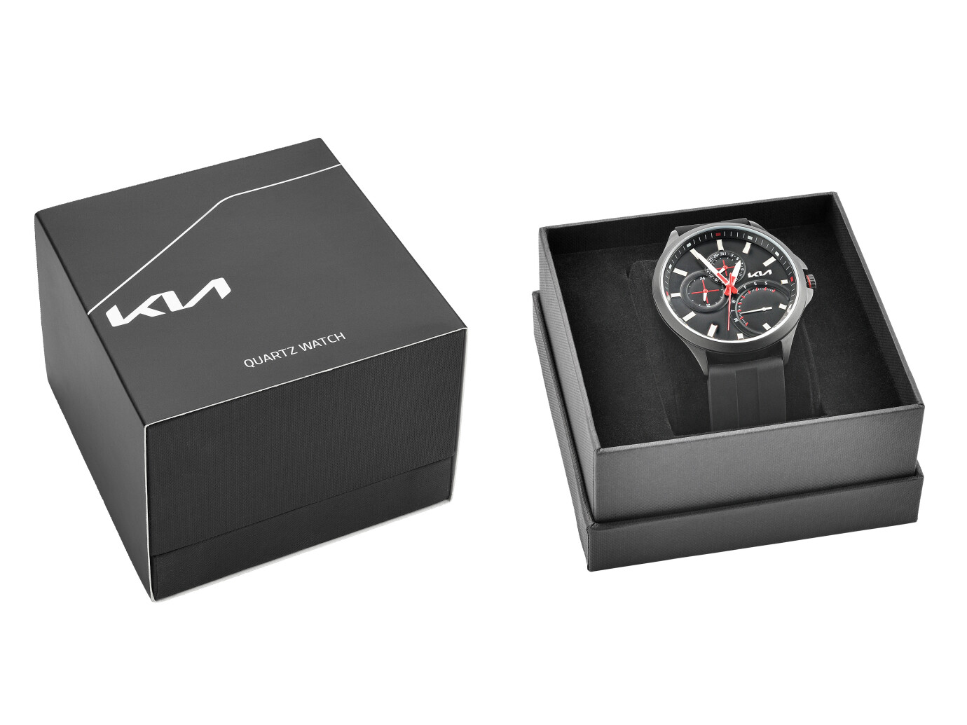 OROLOGIO KIA WATCH QUARTZO ACCESSORIO REGALO ORIGINALE ACCIAIO ...