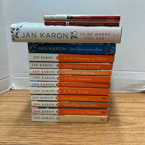 Jan Karon Original Mitford Series Lot of 14 Books Christian Themes ...