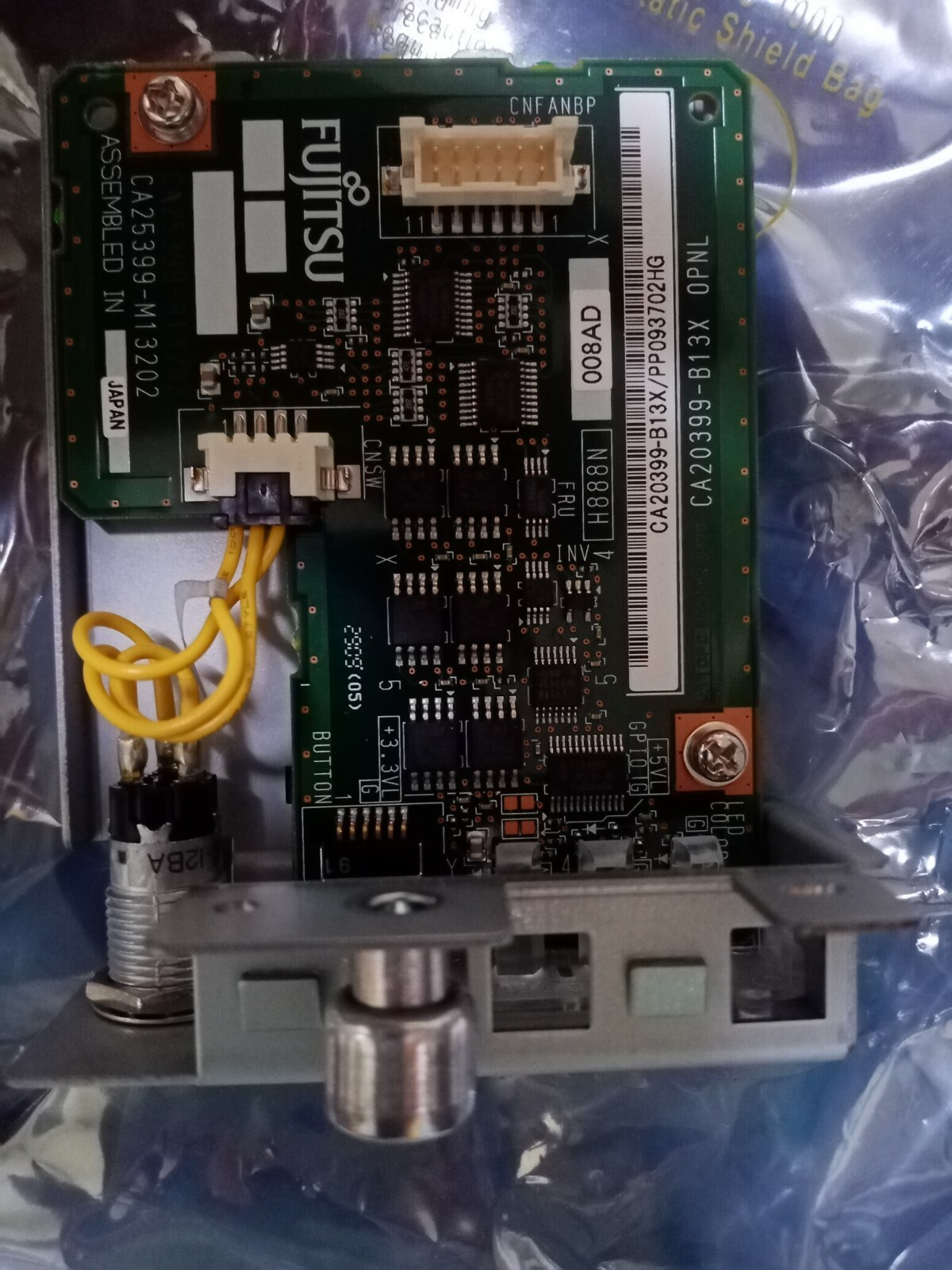 Fujitsu 541-3306-01 CA20399-B13X SUN M3000 Operator Panel with KEY ...