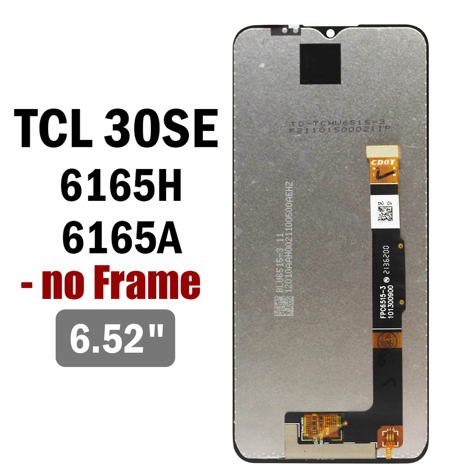 Digitizer LCD Display Touch Screen For TCL 30T / 30 /30 5G /30+ /30 SE ...