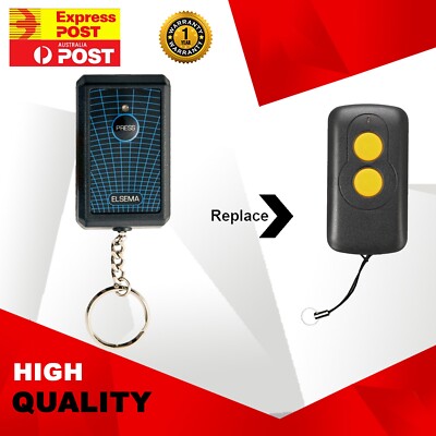 Elsema 301 27.145MHz FMT201/FMT301/FMT401 Garage/Gate Compatible Remote ...