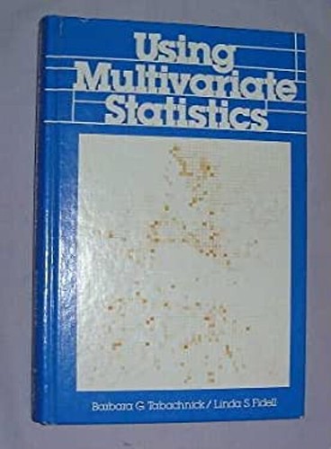 Using Multivariate Statistics Hardcover Linda S., Tabachnick, Bar | eBay