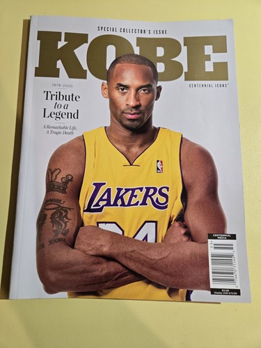 Centennial Icons Kobe Bryant Special Collector's Issue Magazine Lakers ...