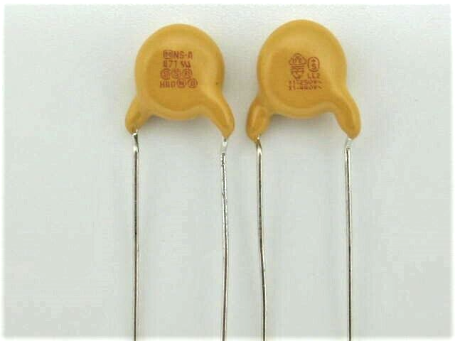 15X - 470pF @ 250Vac/440Vac (Y1 X1) PANASONIC Ceramic Disc SAFETY ...