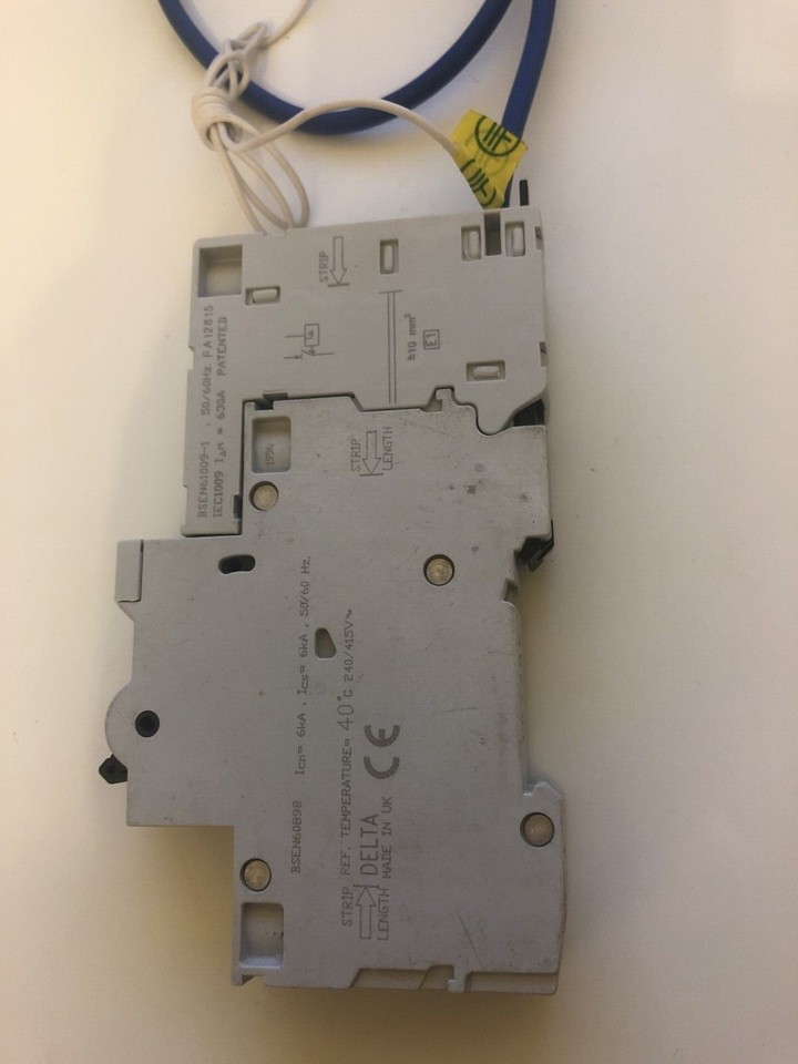 Eaton MEM Memshield 2 MR30 RCBO + pod Type B / C - 6A 16A 20A 32A 40A ...