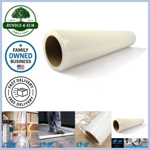 Carpet Protection Film 24x50 Floor Surface Shield Self Adhesive Easy ...