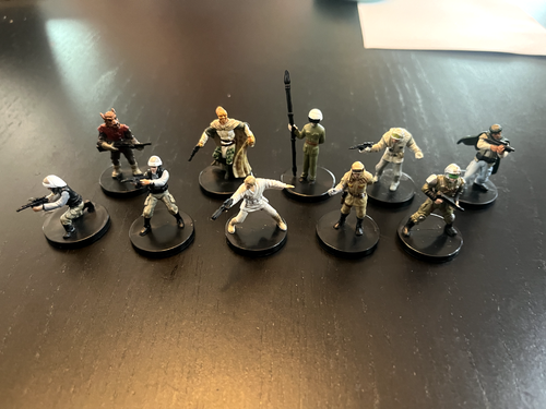 Star Wars OOP WOTC miniatures Rebel Alliance lot | eBay