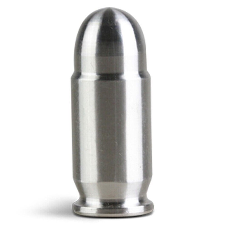 Box of 10 - Silvertowne Mint - 1 oz .999 Fine Silver Bullet .45 Caliber ...