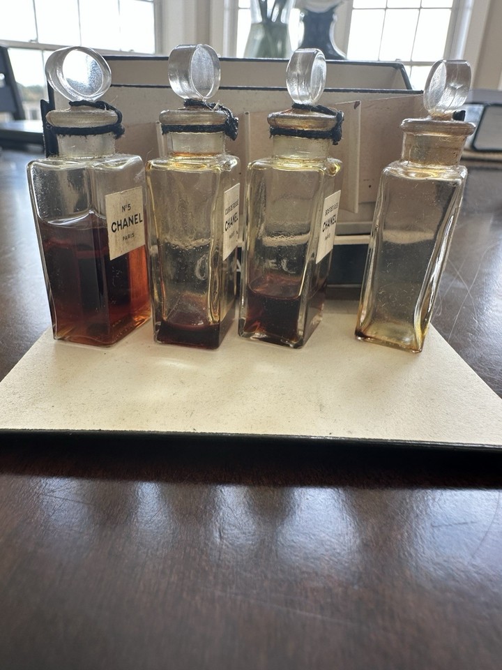 Vintage CHANEL Paris Perfume Sampler 2707 Complete Set Great Condition ...
