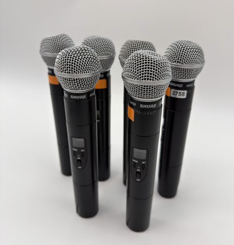 Shure ULX2 SM58-J1 Wireless Handheld Microphone 554–590 MHz Transmitter ...