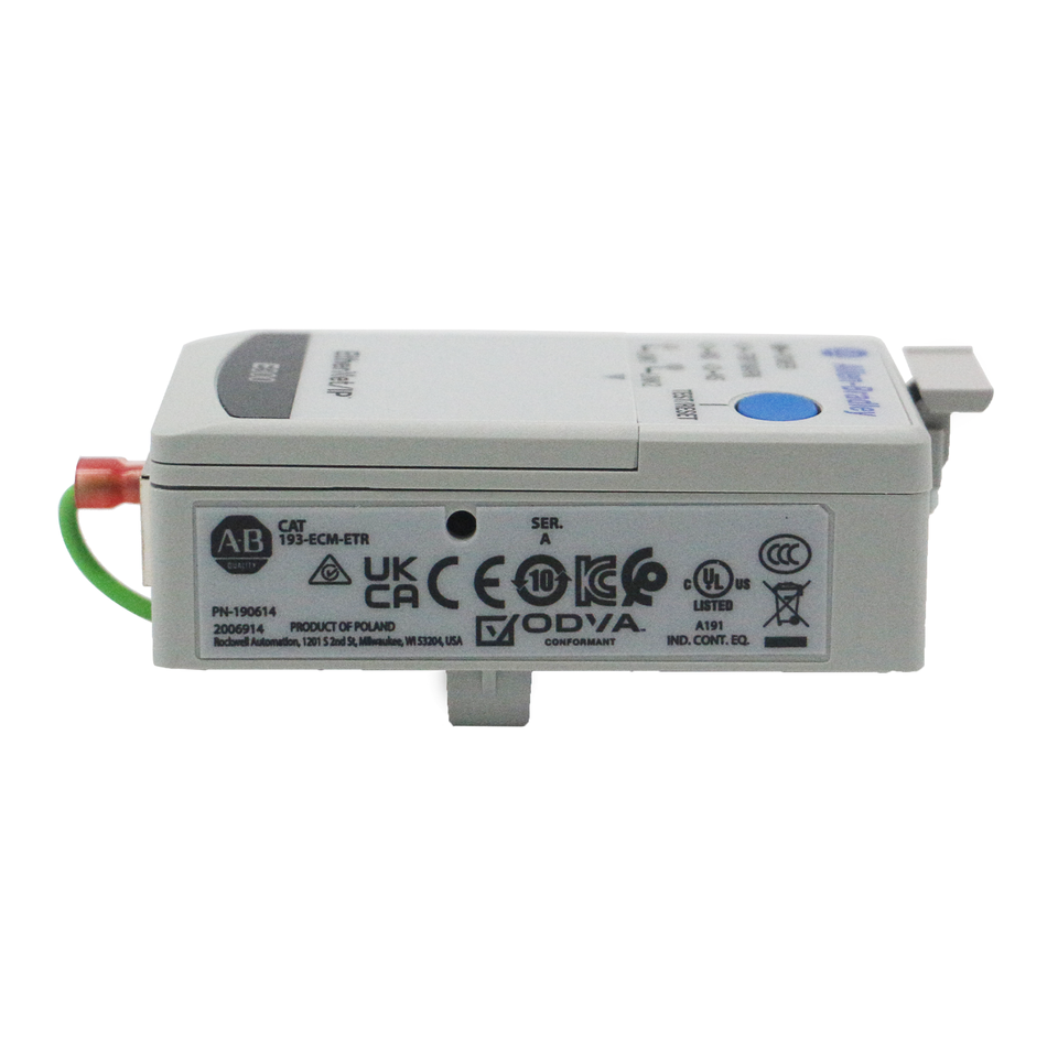 NEW Allen-Bradley 193-ECM-ETR E300 EtherNet/IP Communication Module ...