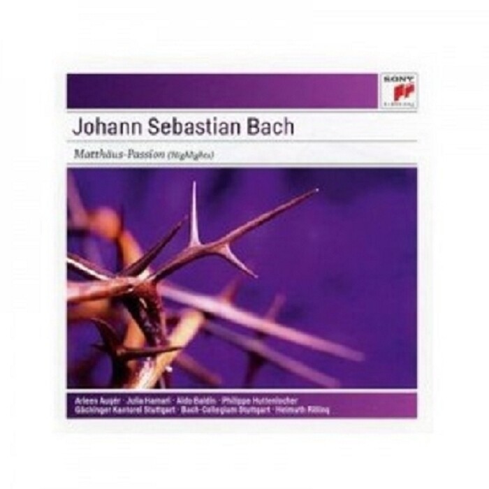 HELMUTH RILLING - MATTHÄUS-PASSION,BWV 244 (HIGHLIGHTS, JS BACH) CD NEW ...