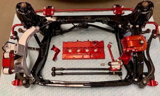 MG TF / Le500 Original Front Subframe KGB000160 Powder Coated for sale ...