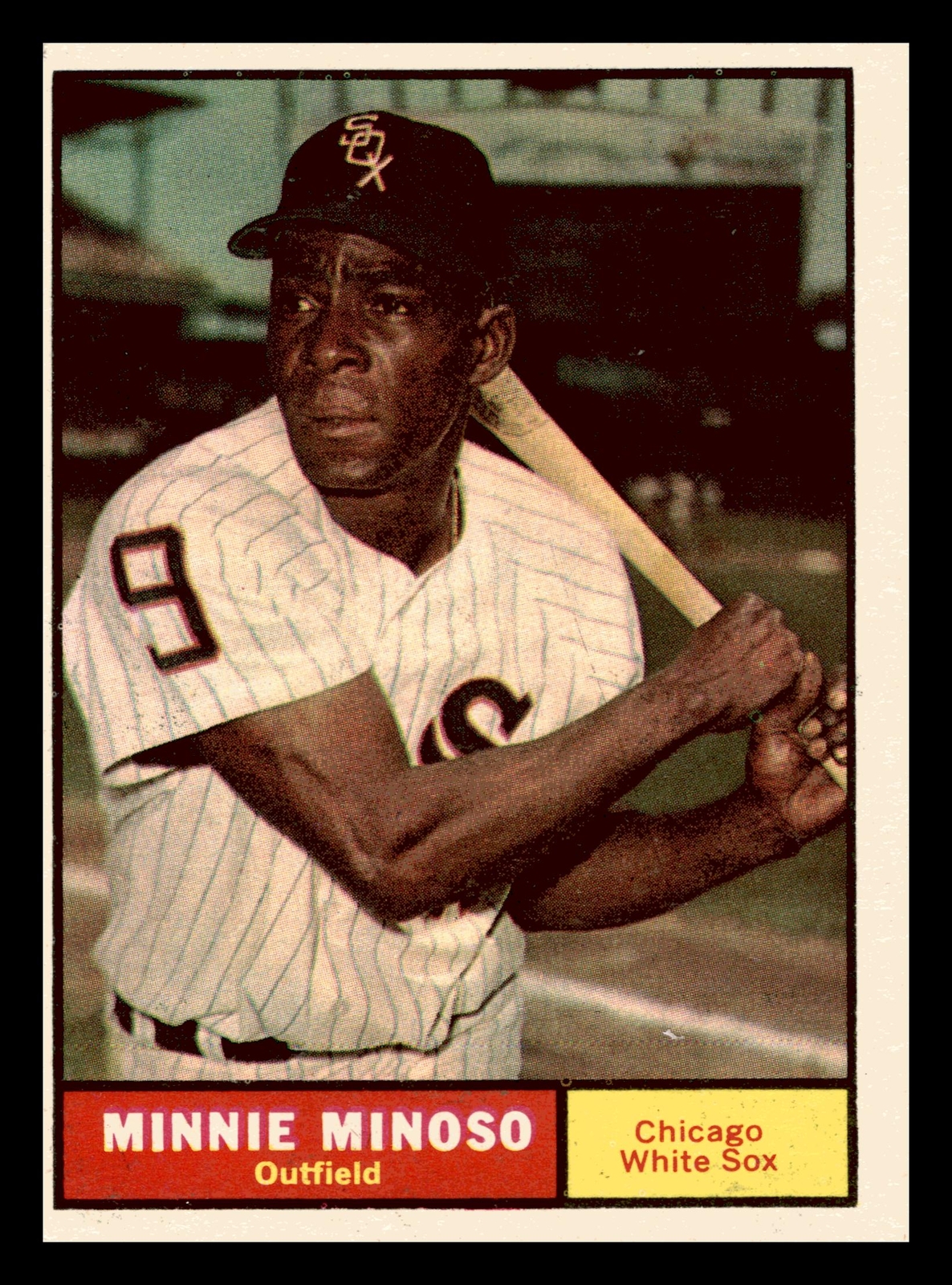 Minnie Minoso 1961 Topps #380 Chicago White Sox Vintage VG | eBay