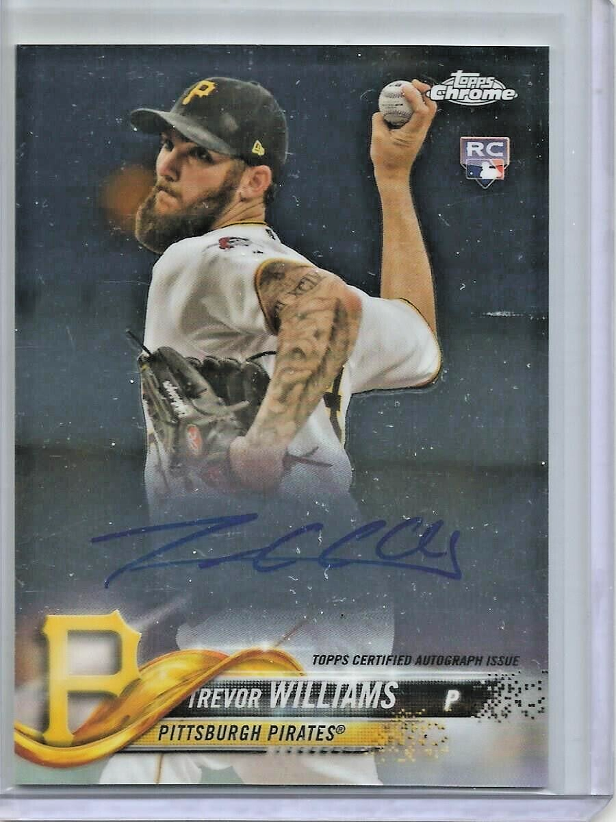 Trevor Williams 2018 Topps Chrome Autograph Rookie | eBay