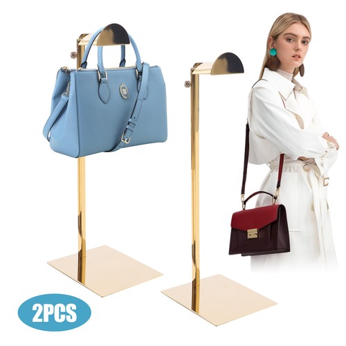 2x Bag Purse Adjustable Hanger Women Handbag Display Stand Rack Hat ...