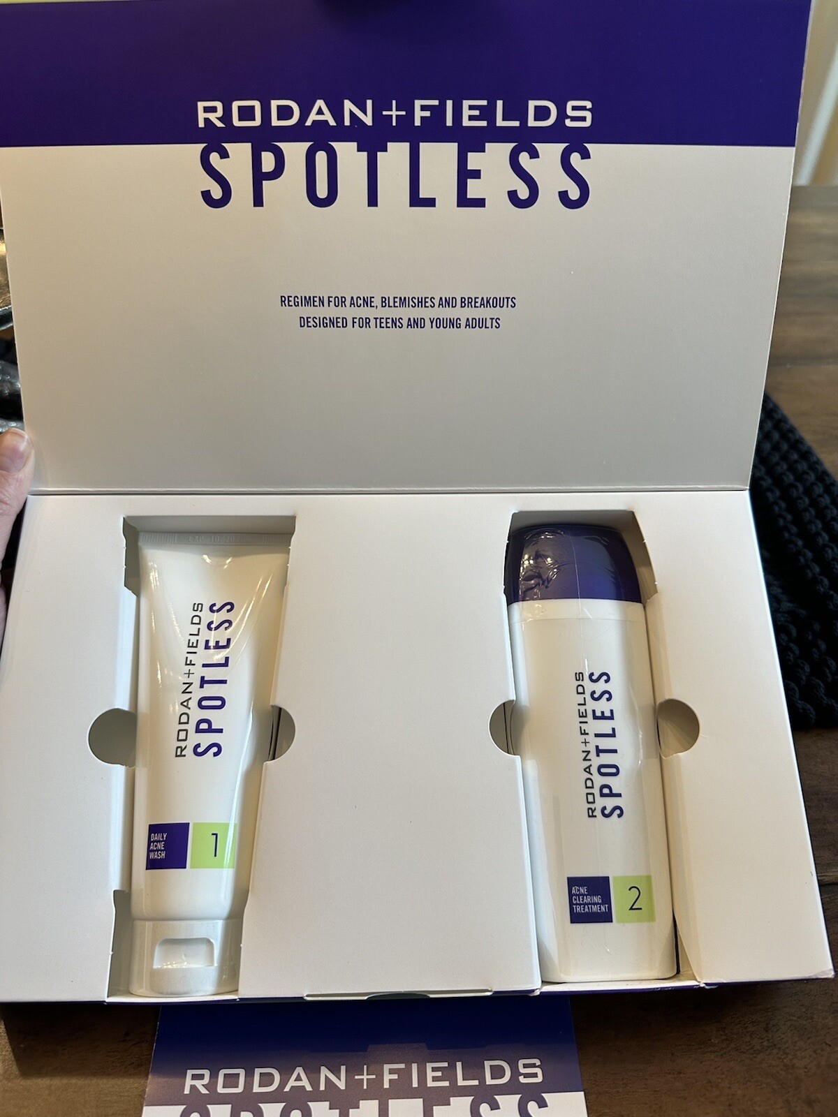 Rodan Fields Spotless Acne Regimen for Teens and Adults for sale online ...