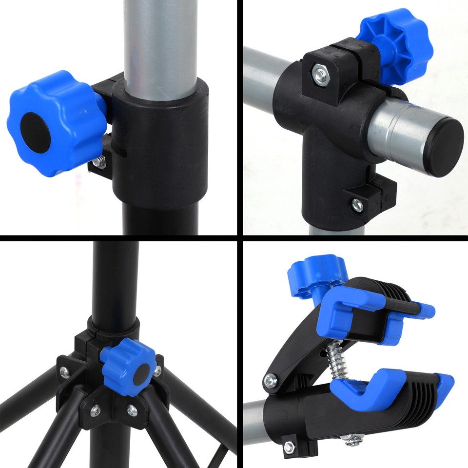 Bike Repair Stand Bicycle Workshop Stand Adjustable Maintenance Rack w ...