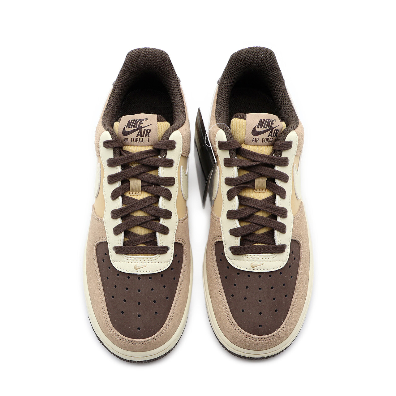 FB8878-200 Nike Air Force 1 '07 LV8 Hemp Baroque Brown Coconut Milk ...