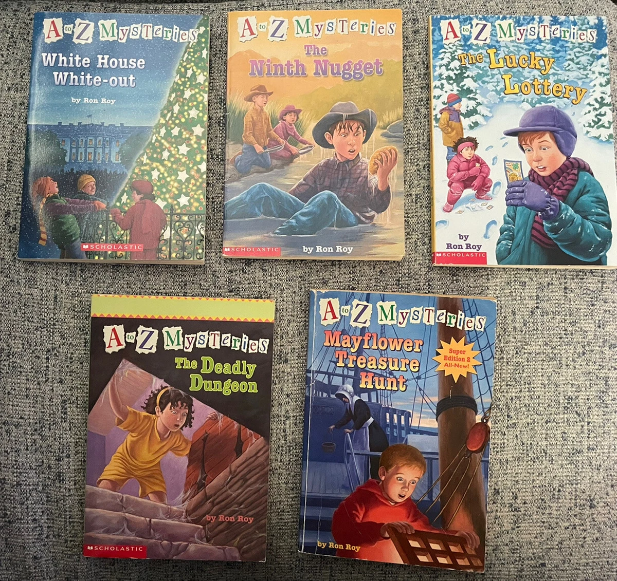 A To Z Mysteries Book List