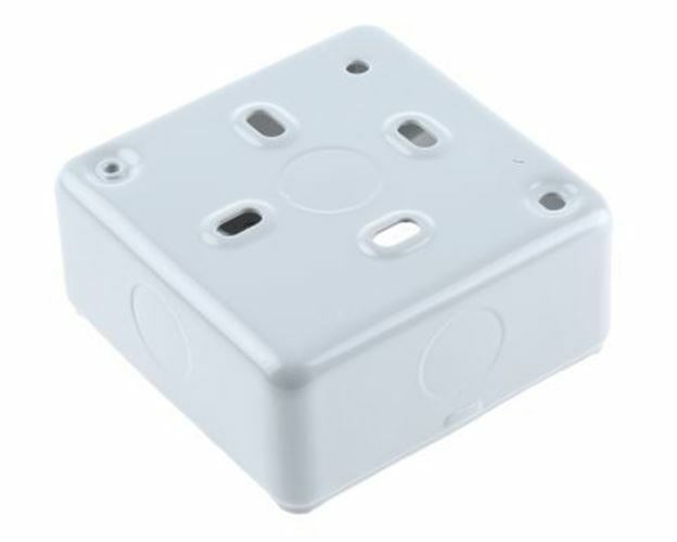 MK Electric Metal Clad Back Box, 1 Gangs, 20 x 5mm | eBay UK