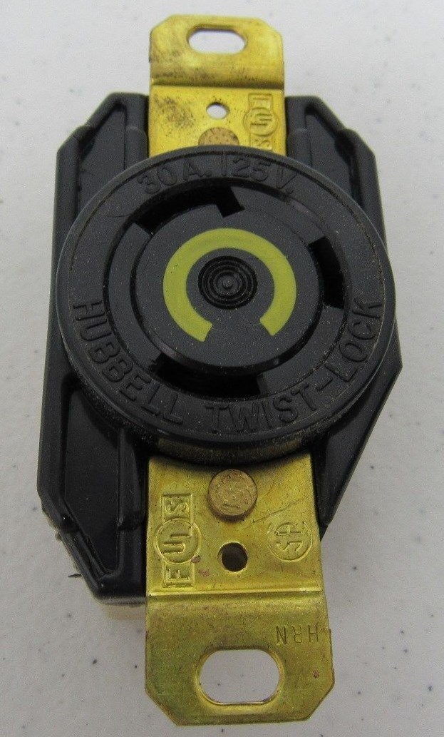 HUBBELL HBL2610 TWIST-LOCK RECEPTACLE | eBay