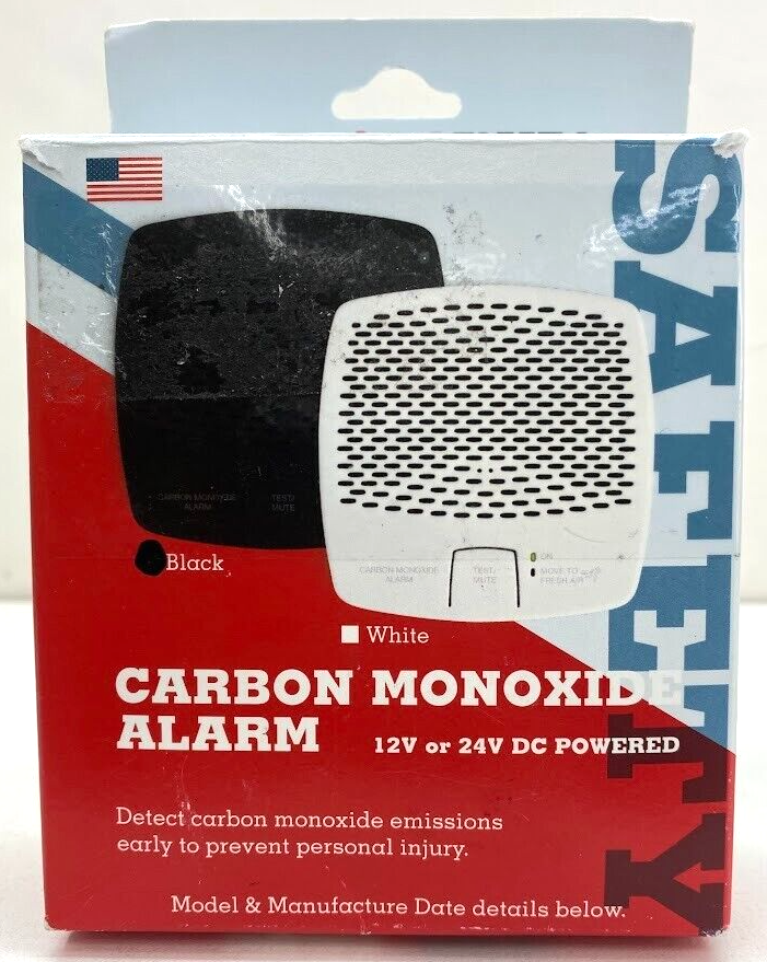 Fireboy-Xintex CO Alarm 12/24V DC - Black CMD6-MD-BR UPC 619749208723 ...