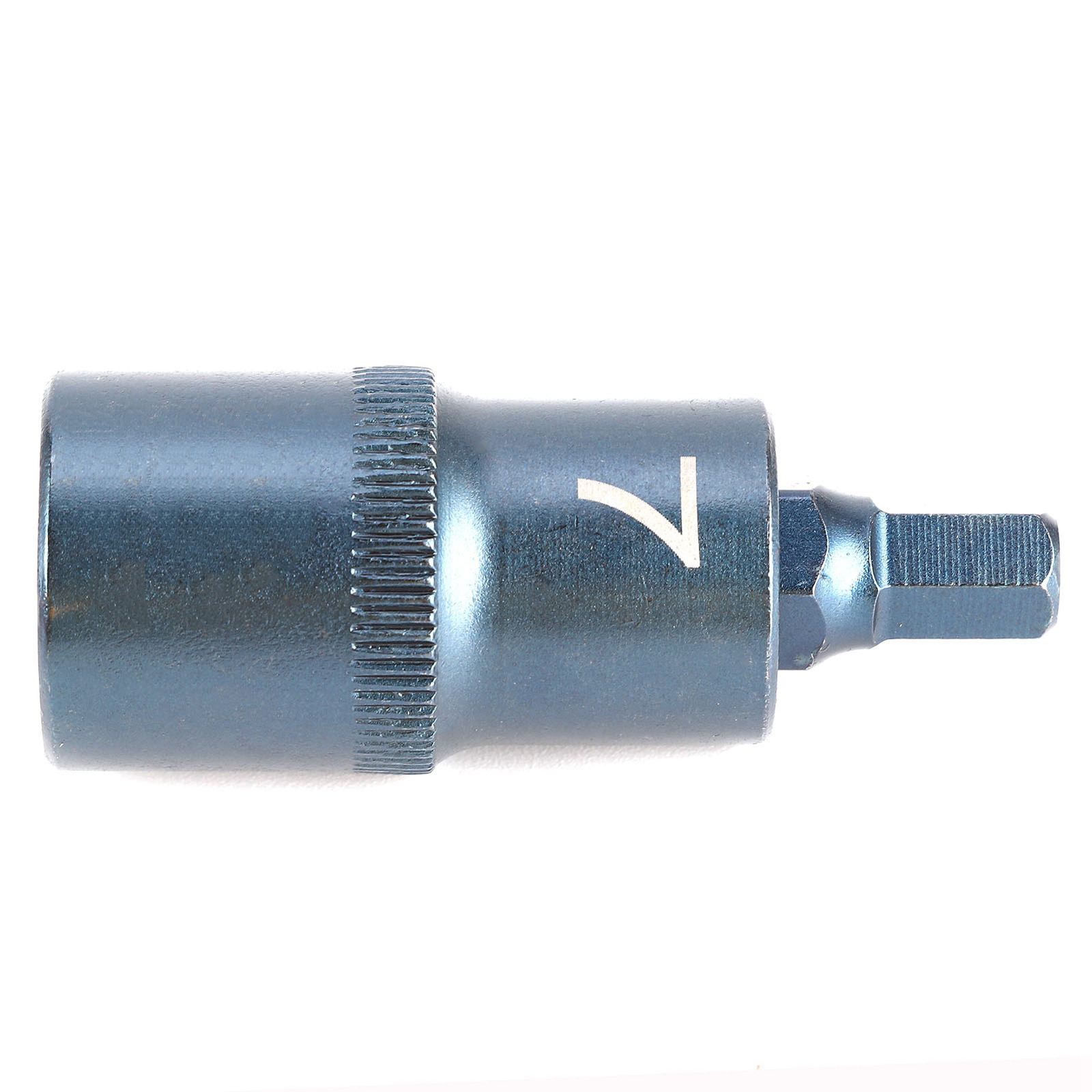 H7 Socket Bit Hex 1/2in Interface Quick Wrench S2 Alloy Steel Blueing ...