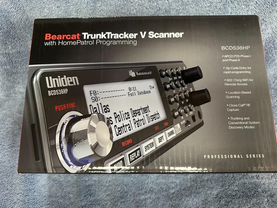 Uniden BCD536HP HomePatrol Series Digital Scanner with Wi-Fi | eBay