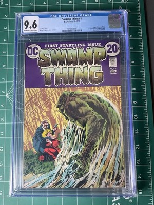 Swamp Thing #1 CGC 9.6 1972 Bernie Wrightson First Swamp Thing Alec ...