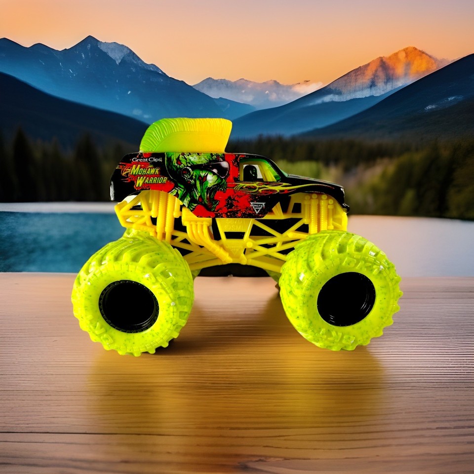 Monster Jam 1:64 ZOMBIE INVASION Mohawk Warrior Truck loose PREOWNED | eBay