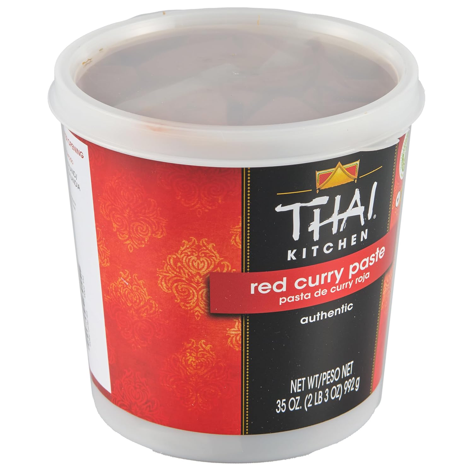 Thai Kitchen Red Curry Paste, 35 Oz - One 35 Ounce Tub of Thai Red ...