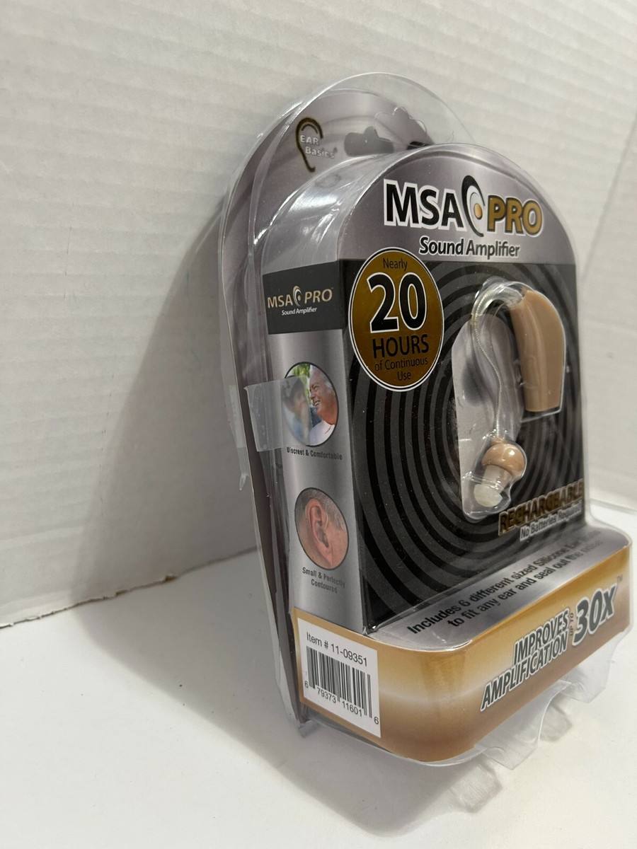 Msa Hearing Amplifier