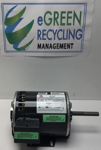 US Motors Air Over Motor B-095E HP 3/4 Frame 56Z 208-230/460 Volts ...