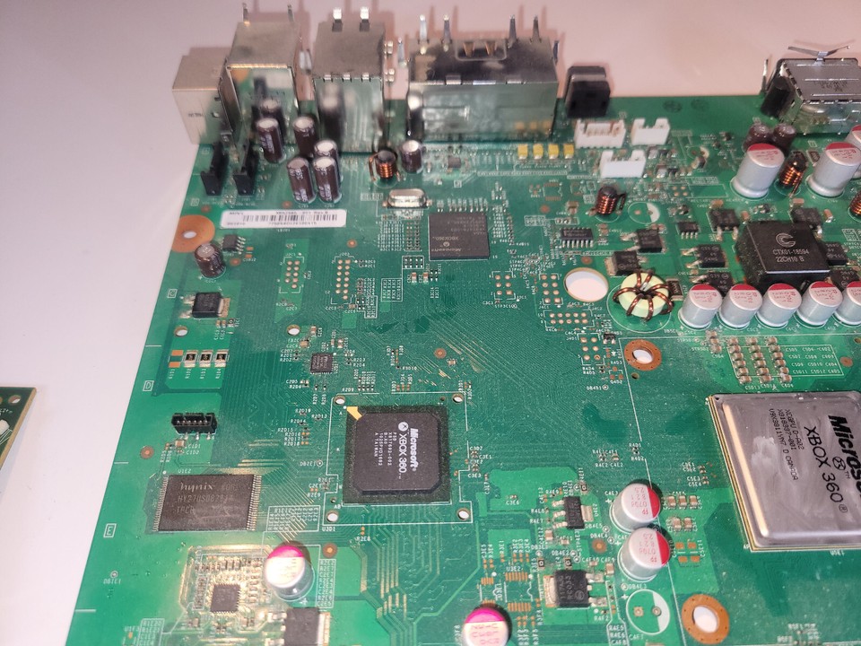 Xbox 360 S Slim Trinity Motherboard D4S disc drive PCB TESTED WORKS ...