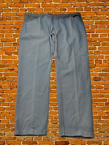 MEN'S ROCKFORD W52 L34 BLUE LIVED-IN WASH COMFORT FIT JEANS TROUSER ...