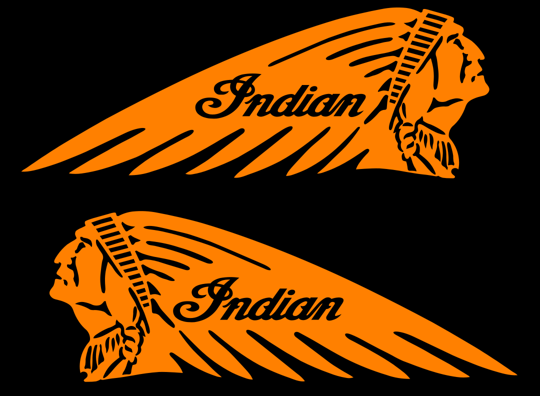Indian motorcycle gas tank decals stickers motorcycles emblem logo kit ...